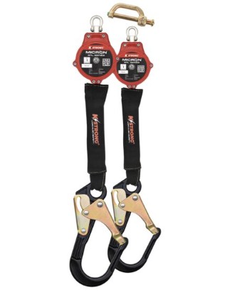 KStrong® Micron™ Single or Dual 6 ft. Arc Flash Rated SRL-P with ...